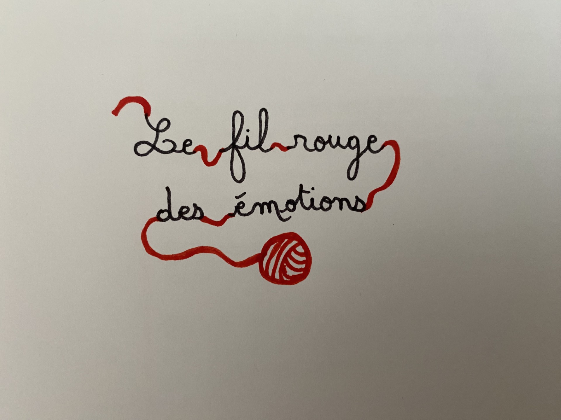 Le fil rouge des émotions - Apprivoisez vos émotions au quotidien et ...